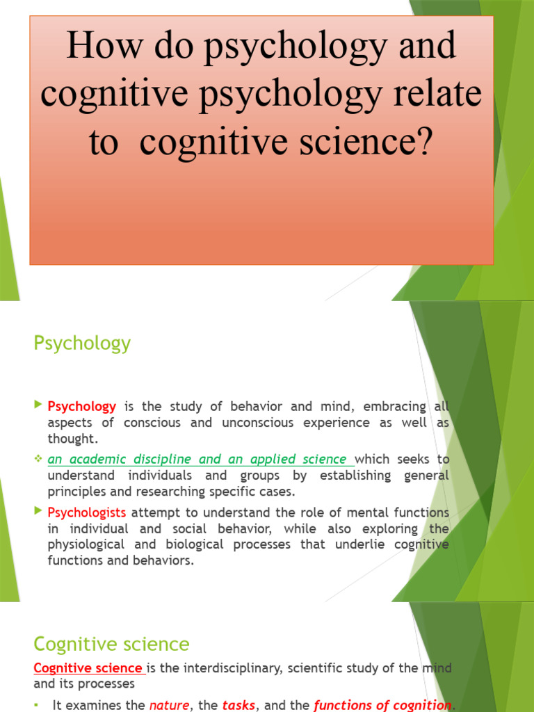 Cognitive Psychology 21 | PDF | Cognition | Cognitive Science