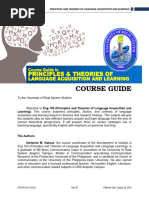 Structures of English Syllabus | PDF | Sentence (Linguistics) | Phrase