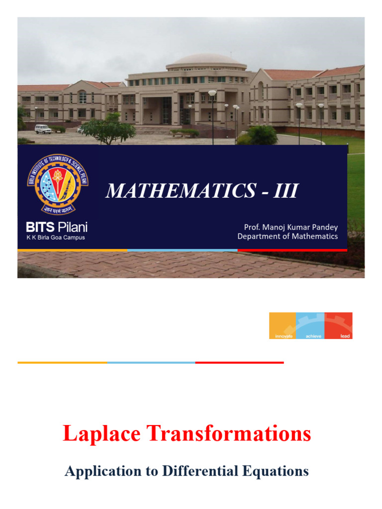 Laplace Transforms (Complete) | PDF
