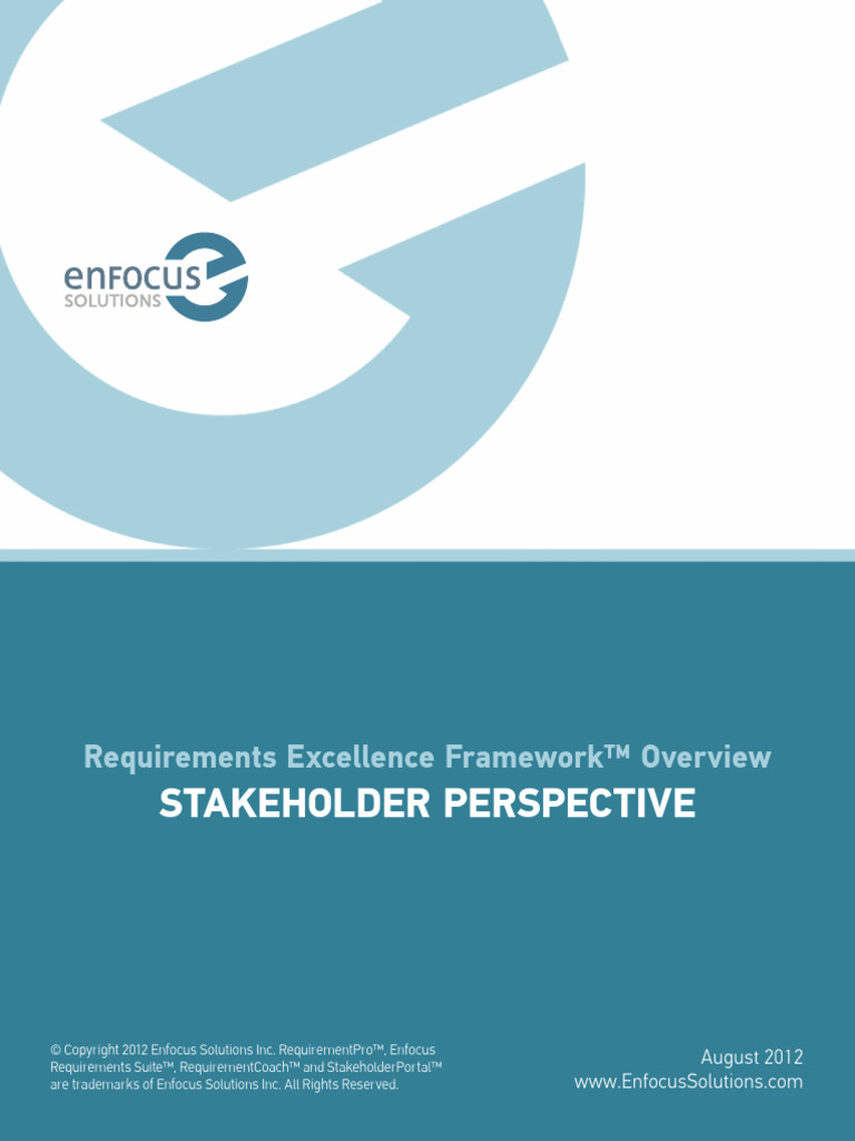 Stakeholder Perspective | PDF