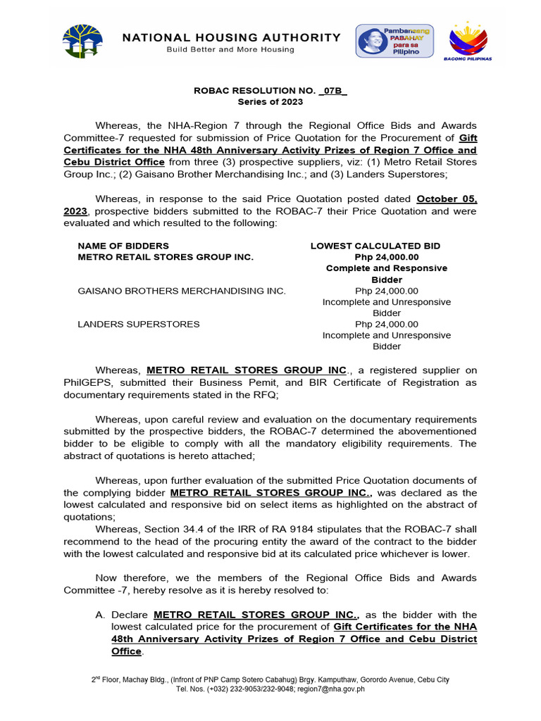 ROBAC - Gift Certificate 2023 v.1 | PDF | Business