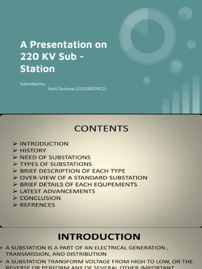 On 220 KV Substation | PDF