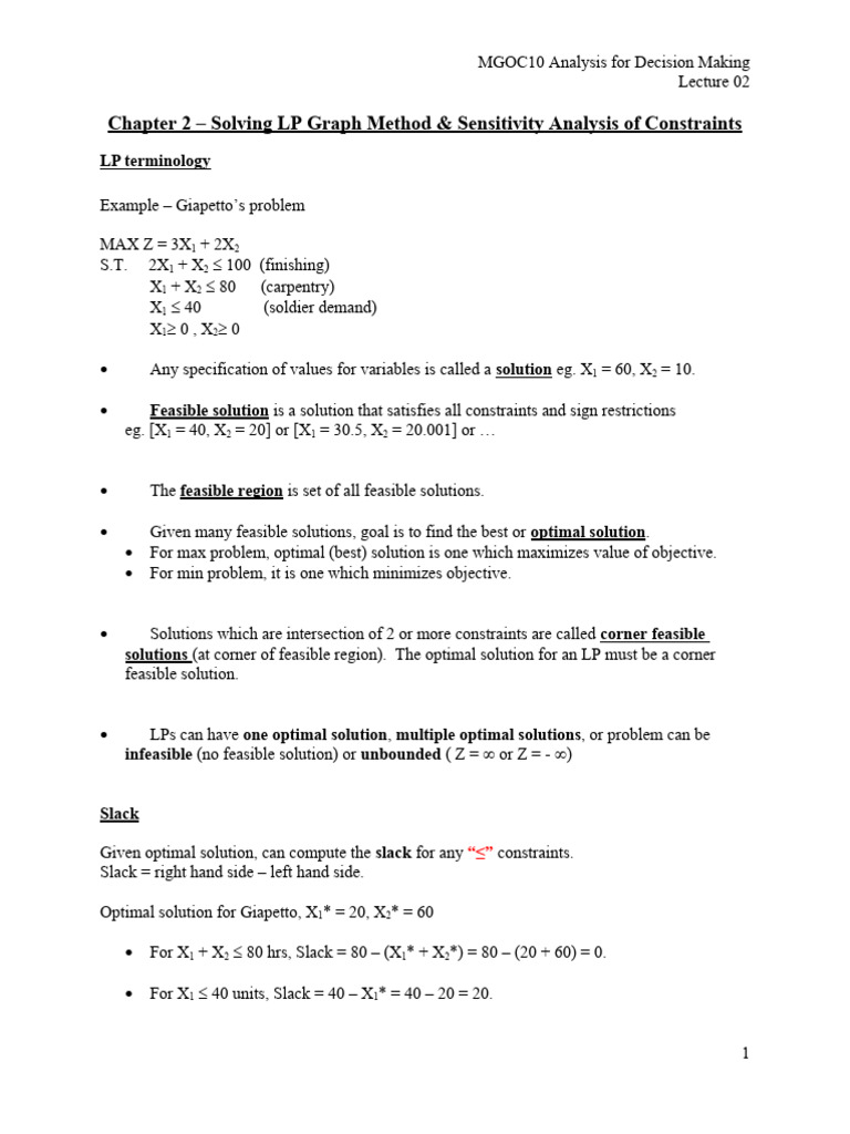 02Lecture-Ch2 | PDF | Mathematical Optimization | Mathematical Analysis