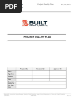 Construction Project Quality Plan SAMPLE | PDF | Quality Assurance | Audit