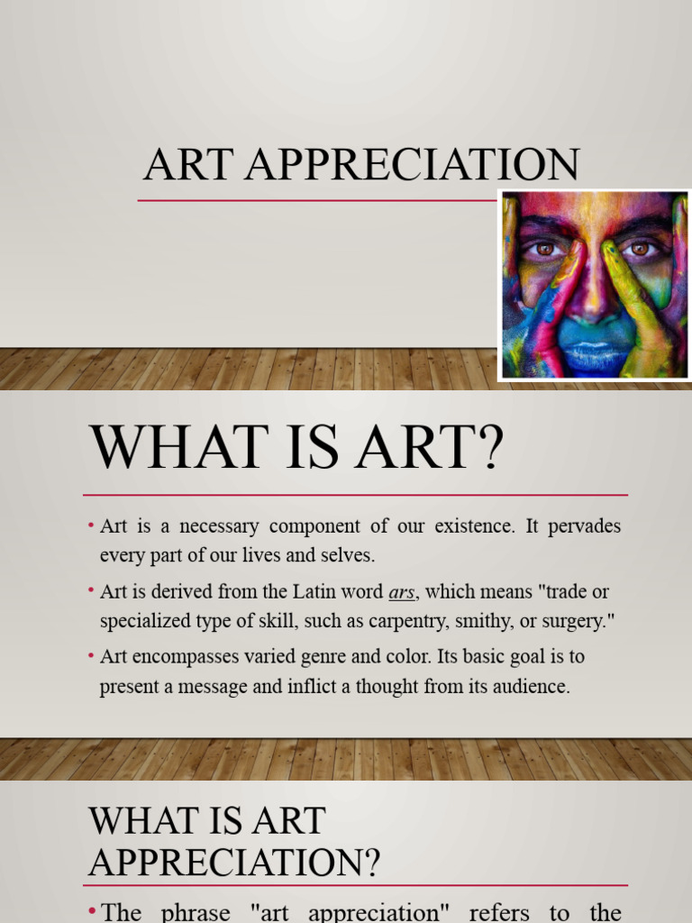 INTRODUCTION TO GEC AA Art Appreciation | PDF | The Arts | Experience