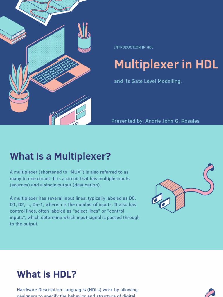 Multiplexer in HDL | Download Free PDF | Hardware Description Language | Field Programmable Gate ...