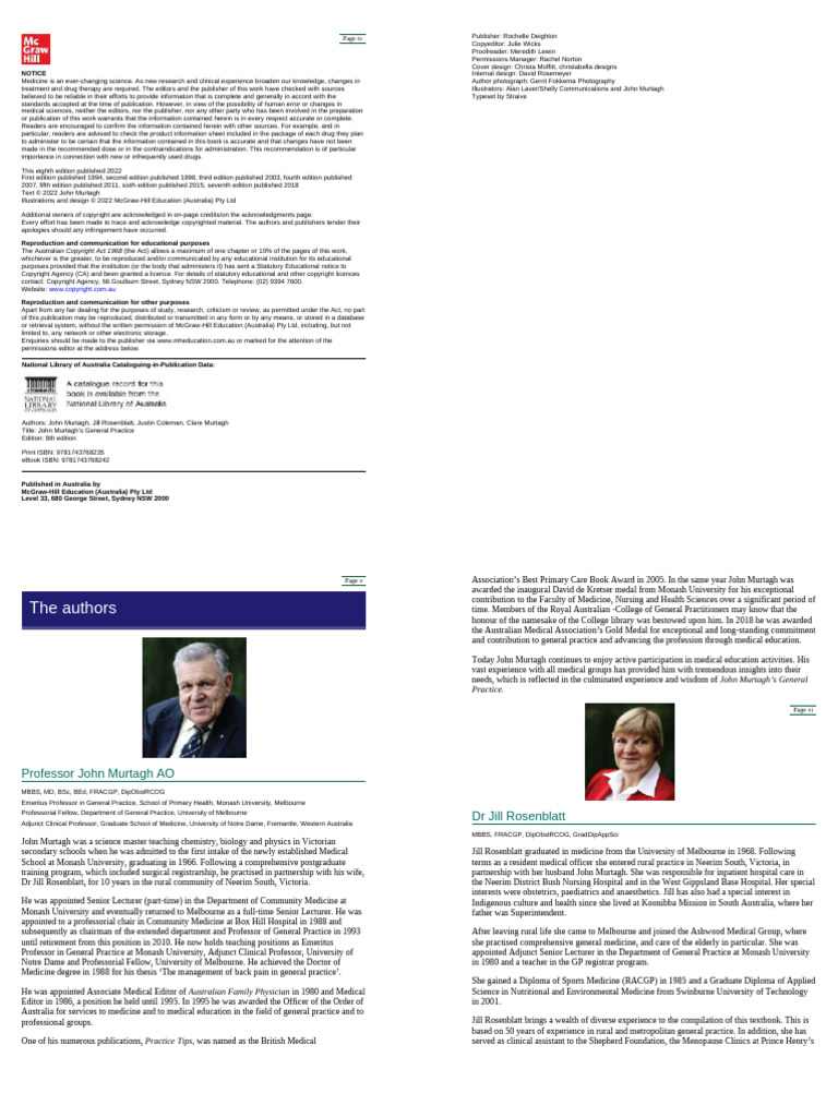 Dokumen - Pub John Murtaghs General Practice 8e 9781743768235 ...