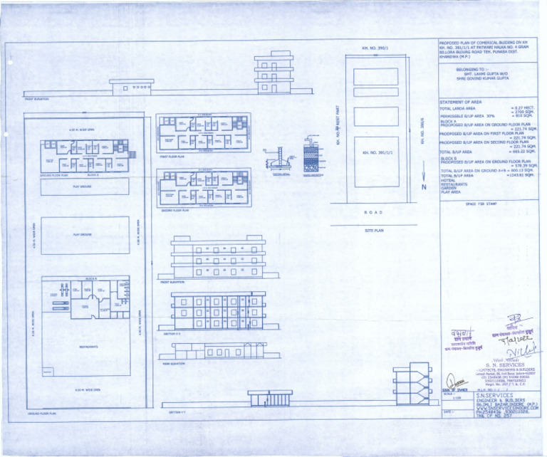 Gram Panchyat Approved Mapscanned Map | PDF