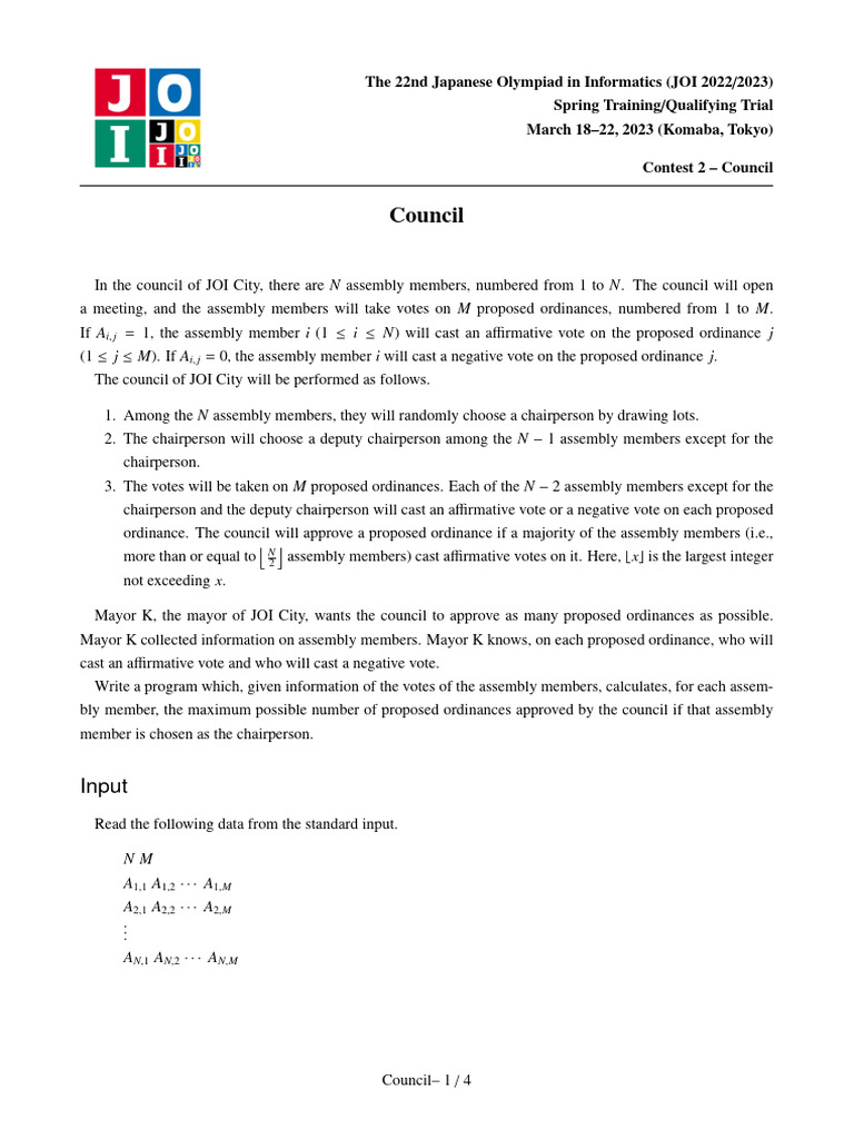 Council (En) | PDF | Statistics | Applied Mathematics