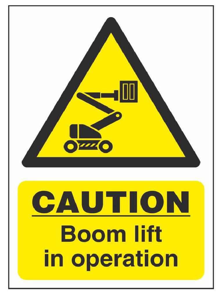Manlift Signage | PDF