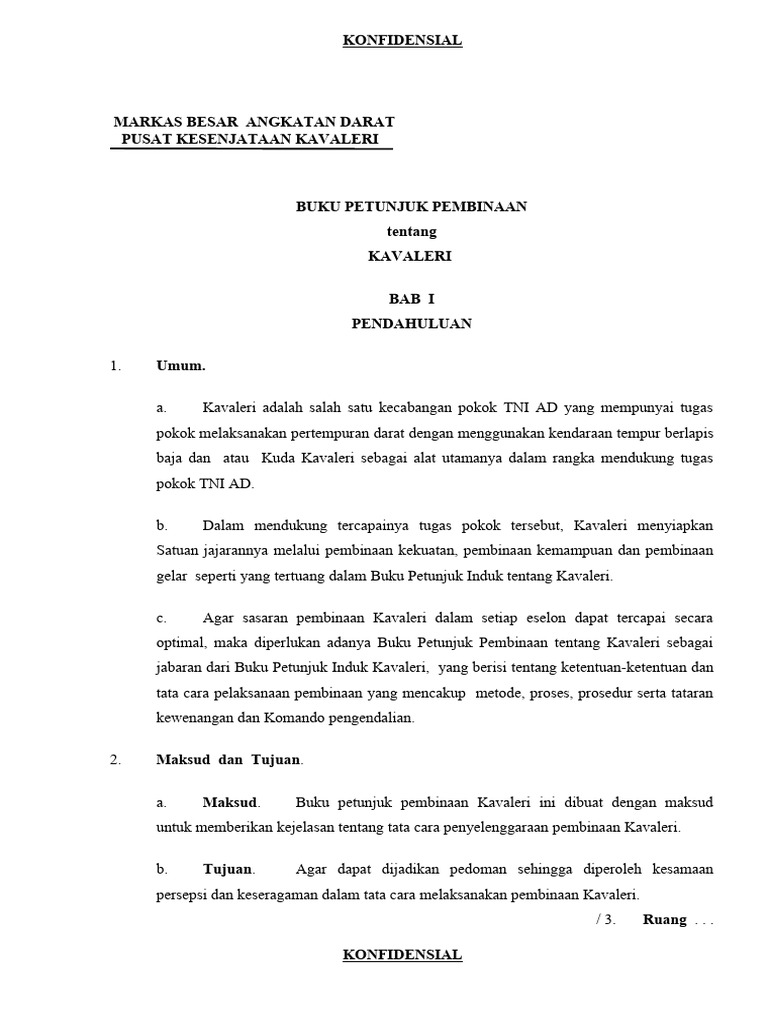 Bujukbin TTG Kav Rev | PDF | Sejarah