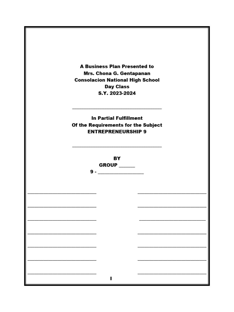 Business Plan Draft | PDF | Balance Sheet | Expense