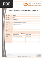 ISO Procurement Policy and Procedures: Table of Content | PDF ...