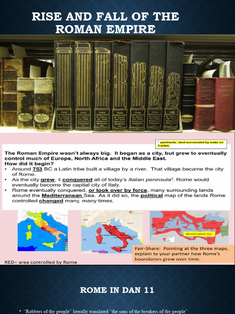 Rise and Fall of The Roman Empire | PDF