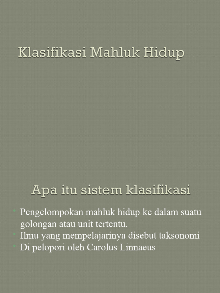 Klasifikasi MH | PDF