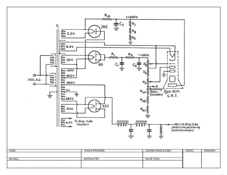 Schematic Diagram | PDF