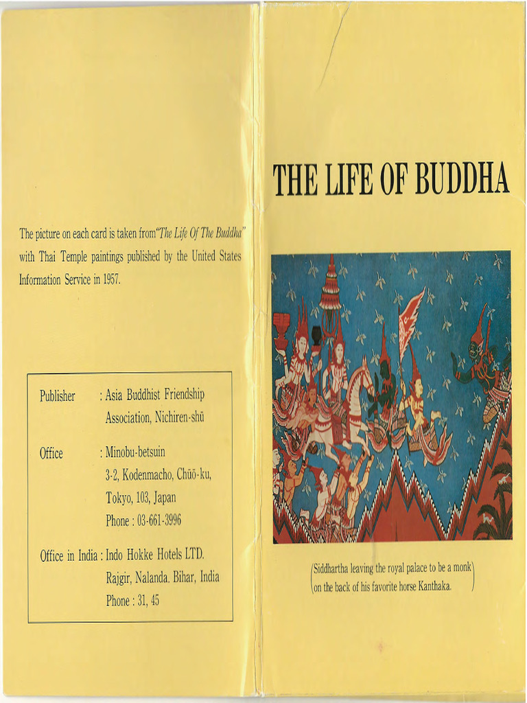 1957 Life of The Buddha | PDF