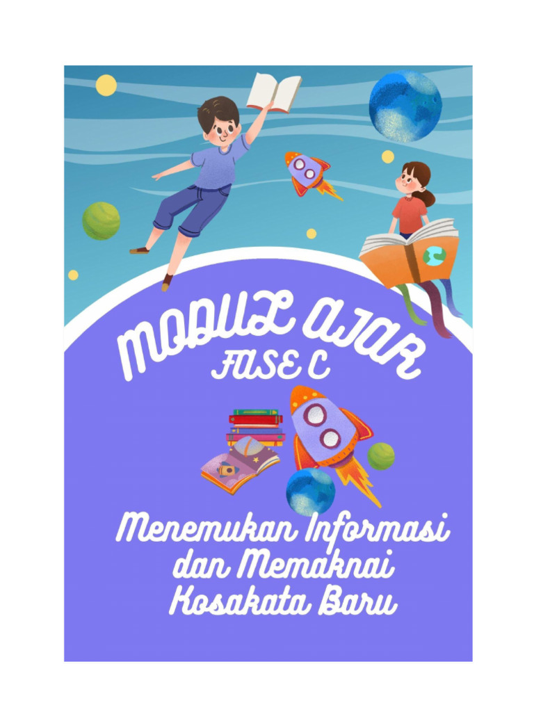 Modul Ajar Bahasa Indonesia - Memahami Informasi Dan Kosakata Baru ...