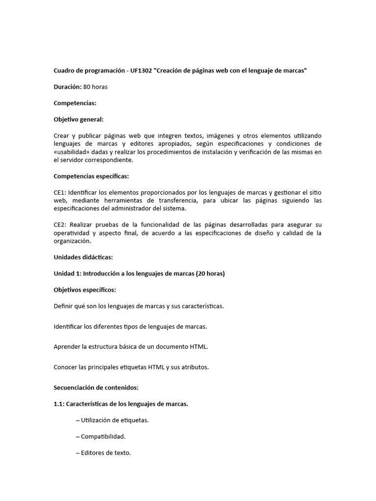 Creación de Páginas Web con HTML y CSS | PDF | Arte | Informática