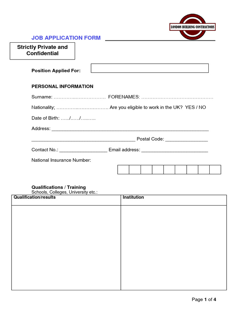 Lbc Application Form Pdf