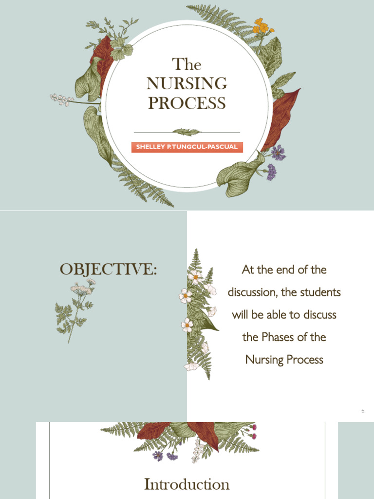 The Nursing Process | PDF | Nursing | Patient