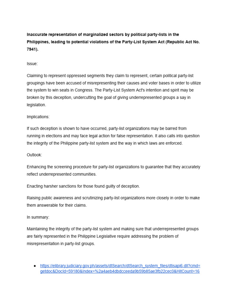 Proposed Legal Issue | PDF | Political Law | Public Law