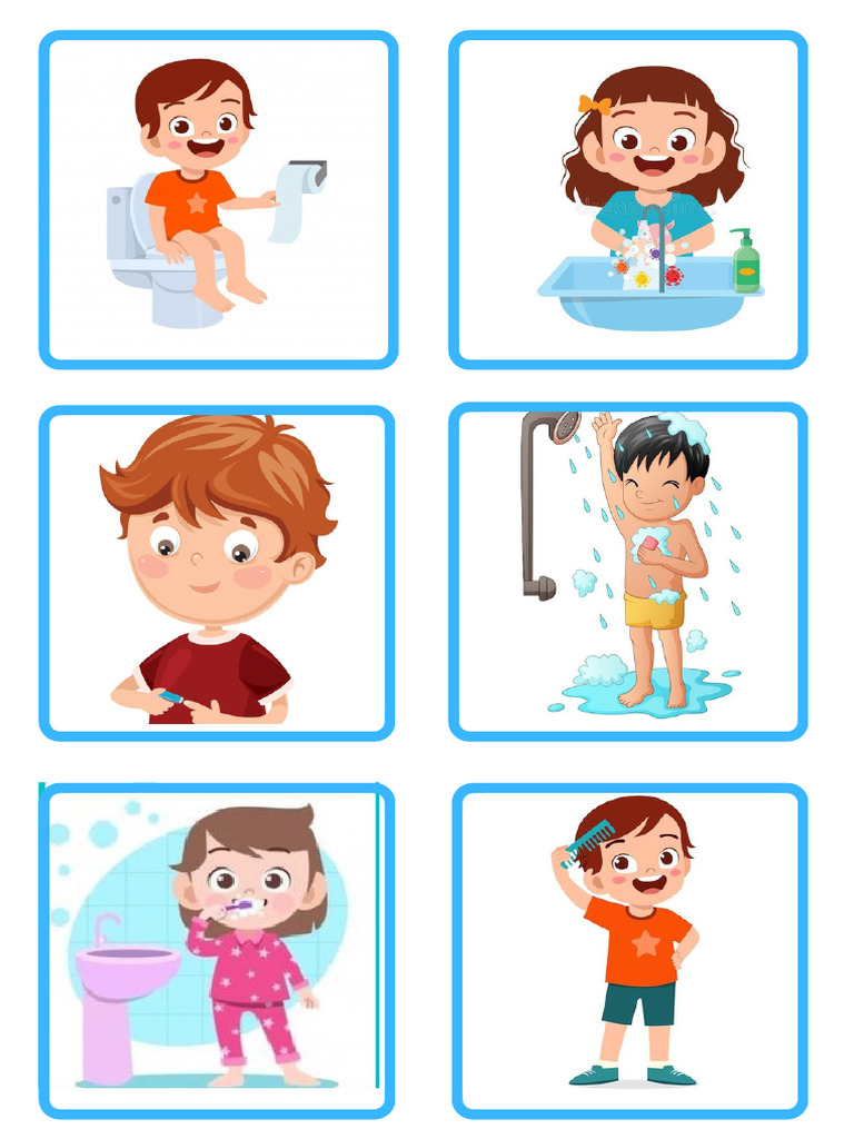 Jogo da memória higiene | PDF