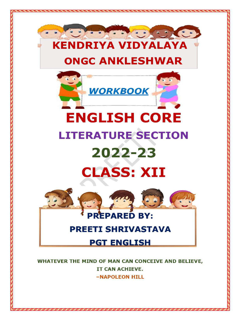Class 12 Worksheet | PDF