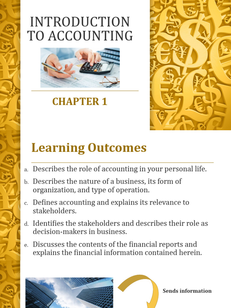 CHAPTER 1 BACT Introduction To Accounting 1st | PDF | Partnership ...