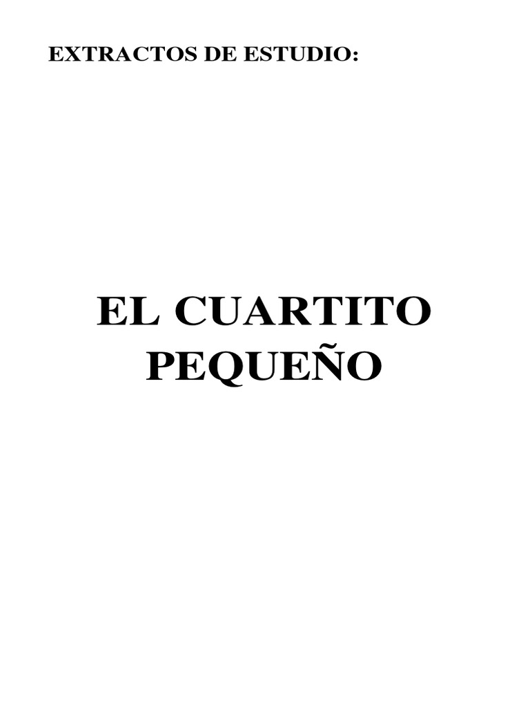 El Cuartito: Nuevo Ministerio Revelado | PDF | Resurrección | espíritu ...