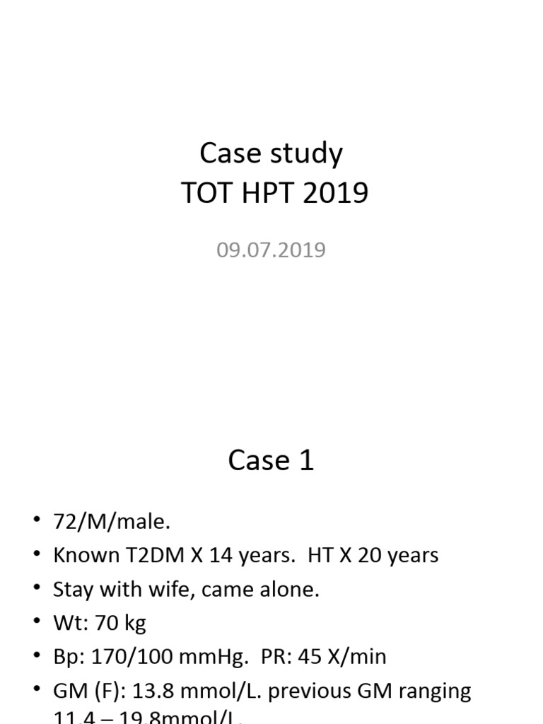 Case Study DM & CKD | PDF | Chronic Kidney Disease | Clinical Medicine