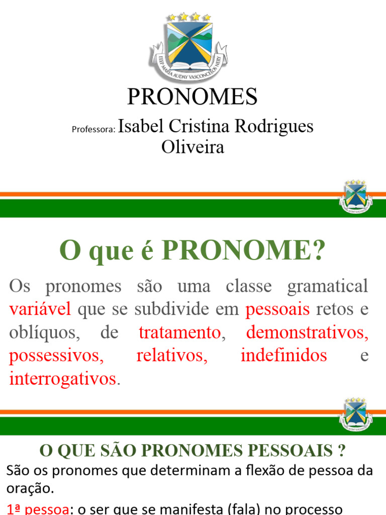 PRONOMES | PDF