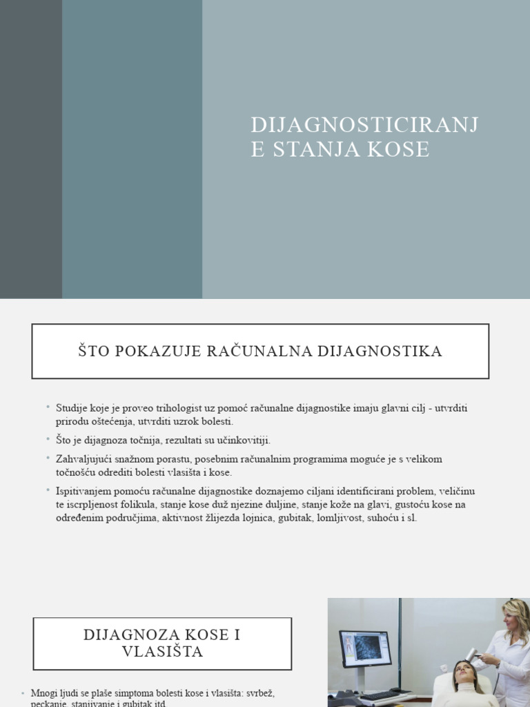 Dijagnosticiranje Stanja Kose 2.B | PDF