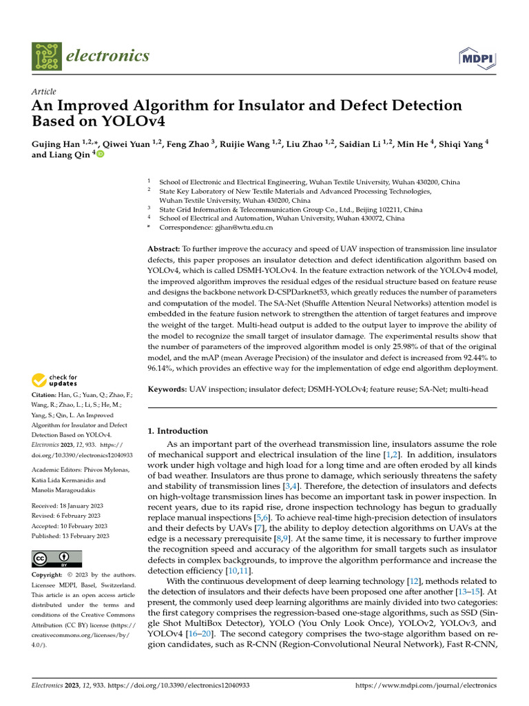 Defect Detection MDPI | Download Free PDF | Artificial Neural Network | Applied Mathematics