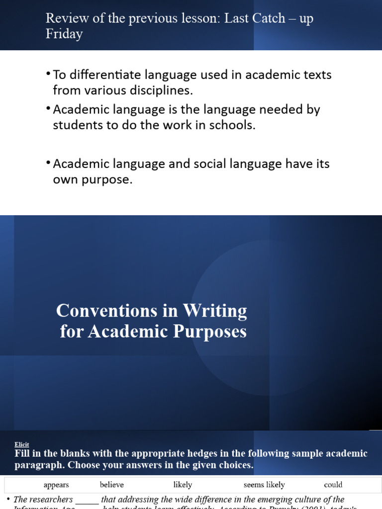 Q3 Conventions in Writing For Eapp | PDF | Shipwrecks | Citation