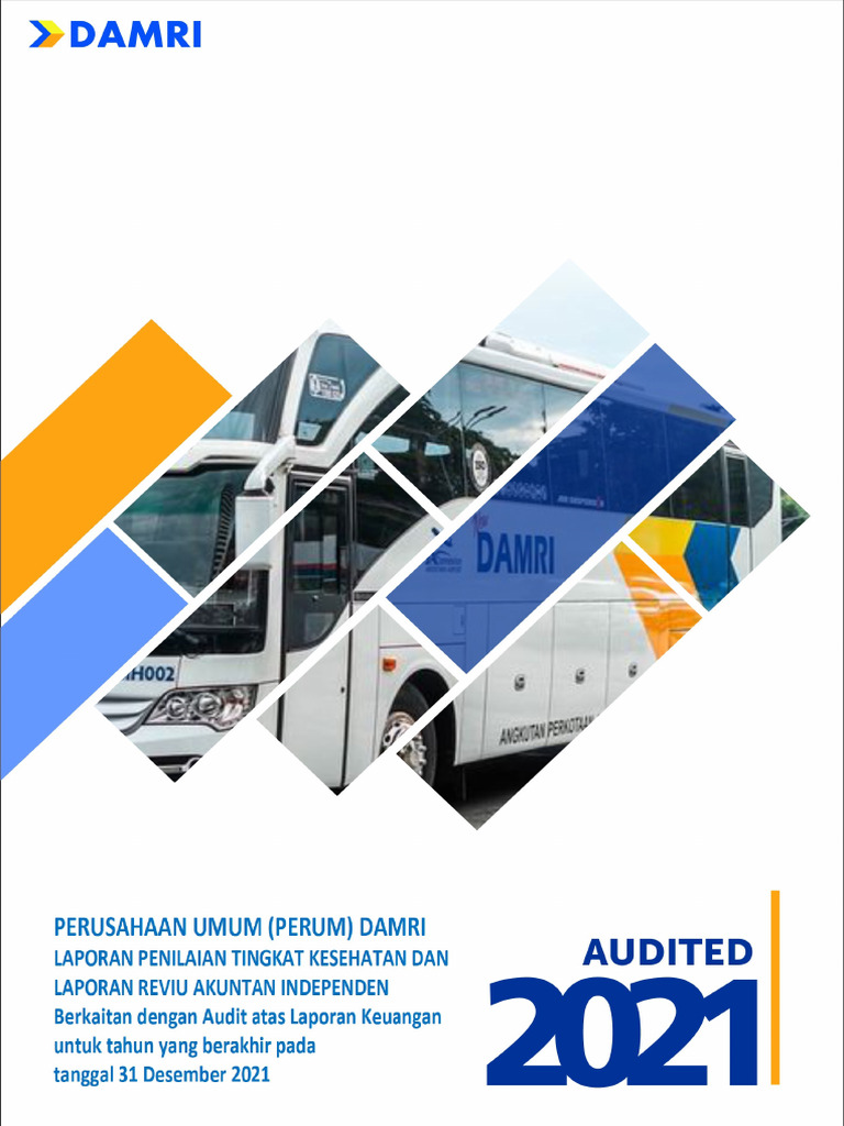 Evaluasi Kinerja Perum DAMRI 2021 | PDF