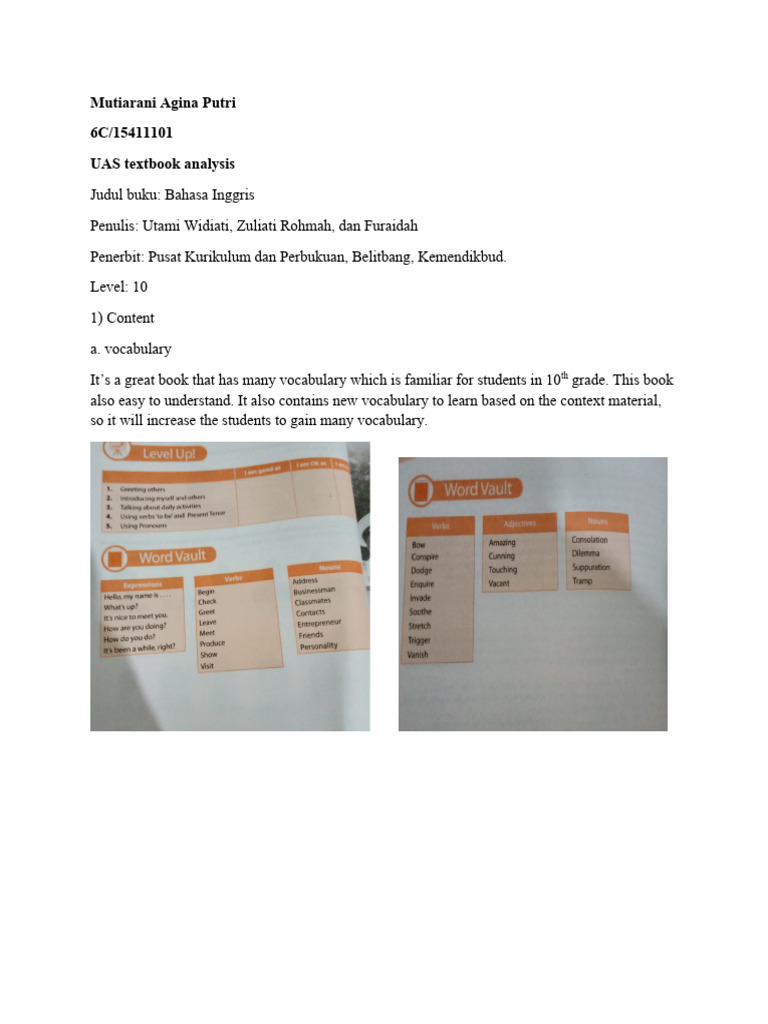 Uas Textbook Gina | PDF | Grammar | Books