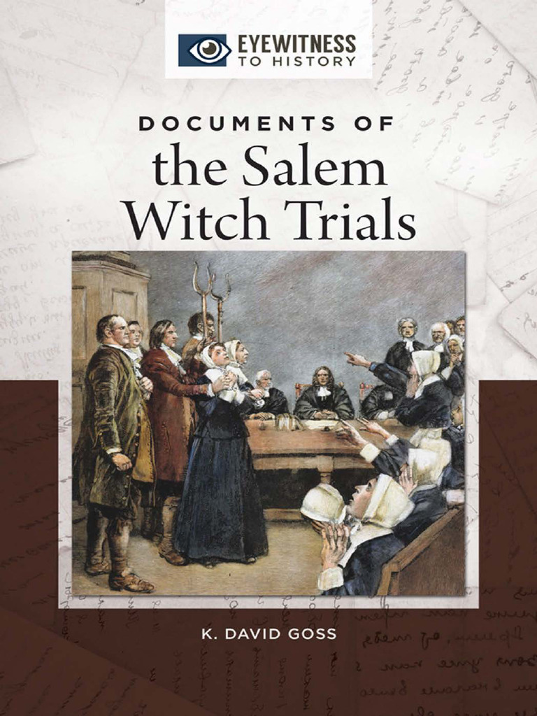 Documents of The Salem Witch Trials (Z-Lib - Io) | PDF | Witchcraft ...