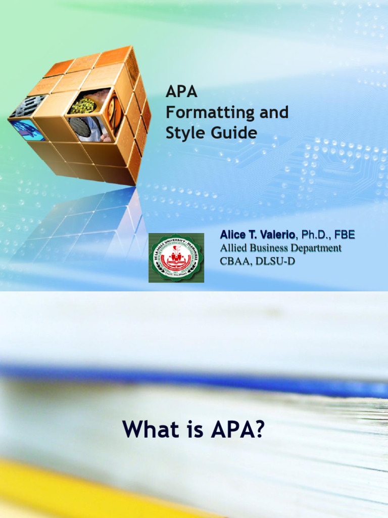 APA Formatting Style Part 2 | PDF | Apa Style | Citation