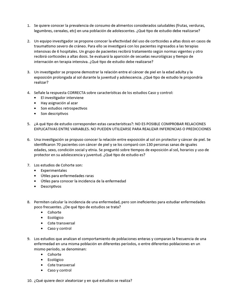 Ejercicios para Practica Unidad 3 y 4 | Descargar gratis PDF ...