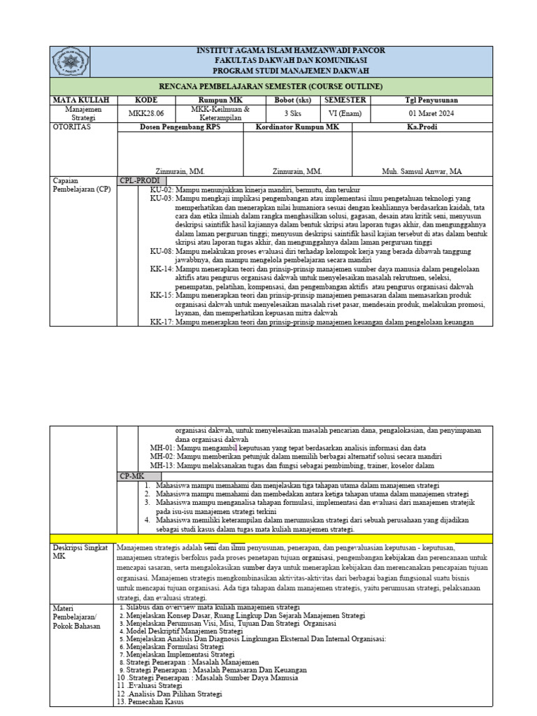 RPS - MS - MD Iaih 2024 | PDF | Career & Growth