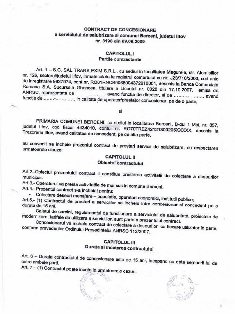 Contract Sal Trans | PDF