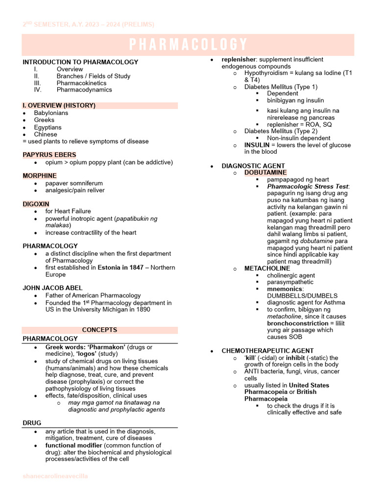 PCOL | Download Free PDF | Pharmacokinetics | Pharmacology