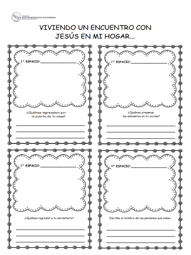 FICHA - Viviendo Un Encuentro Con Jesús | PDF