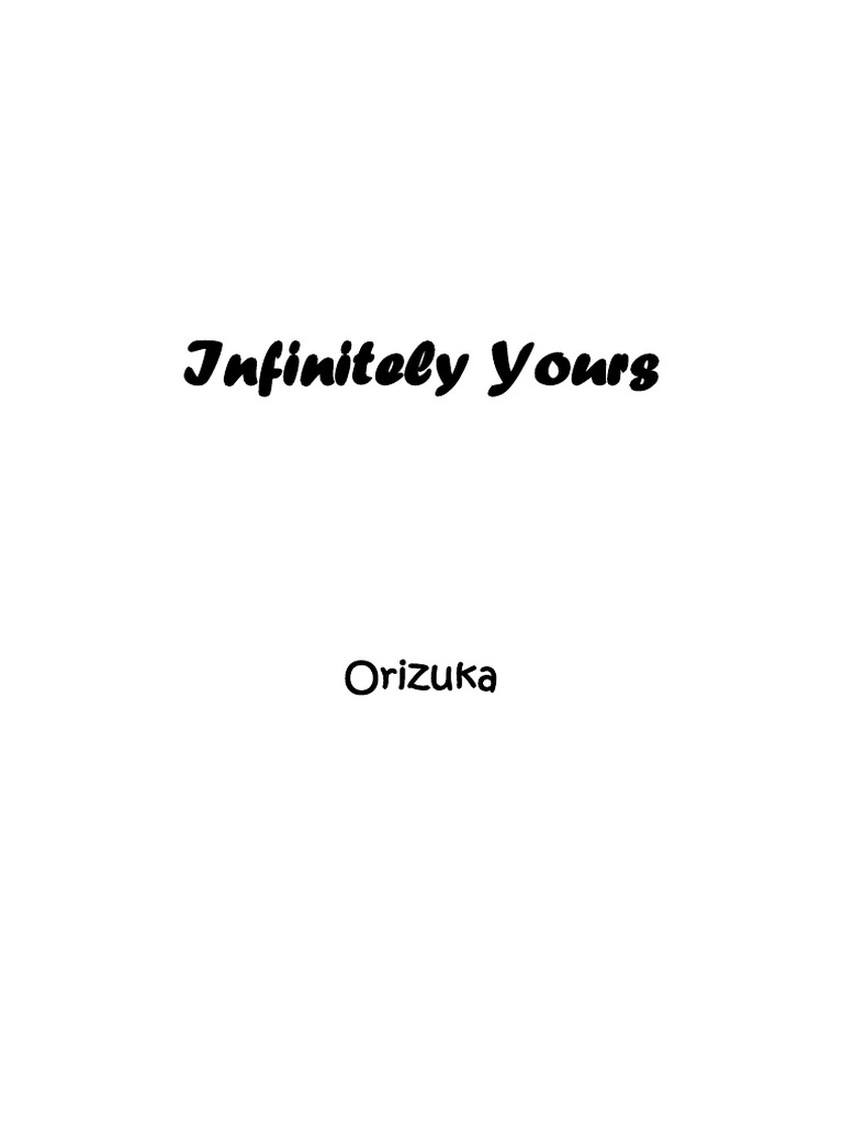 Infinitely Yours Orizuka | PDF