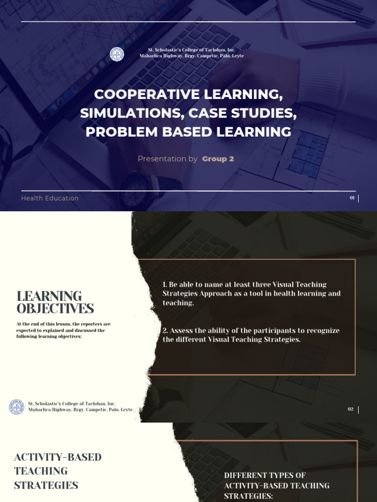 Cooperative Learning, Simulations, Case Studies, Problem Based Learning | PDF | Learning ...