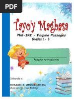 Localized Reading Materials in Filipino | PDF