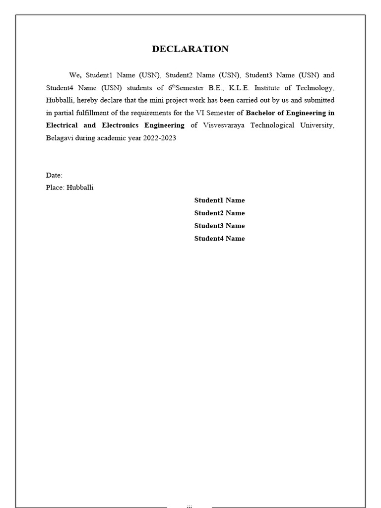 4 - Acknowledgement and Abstract | PDF