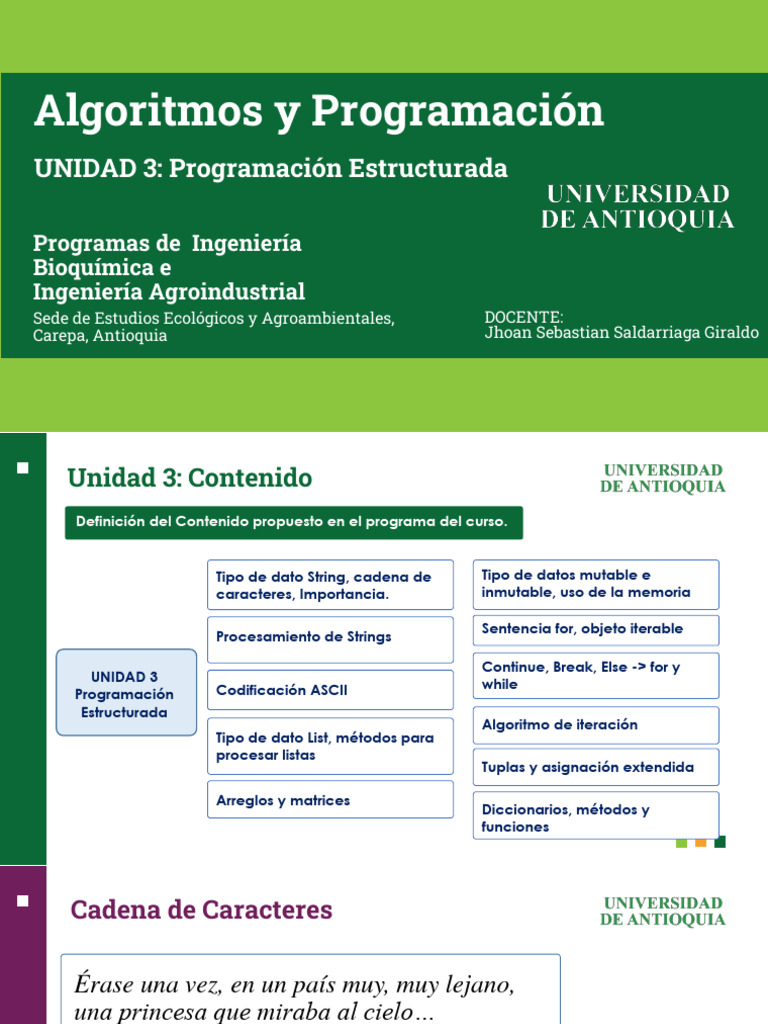 Unidad 3 Algortimos y Progrmacion_programacion_estructurada | PDF ...