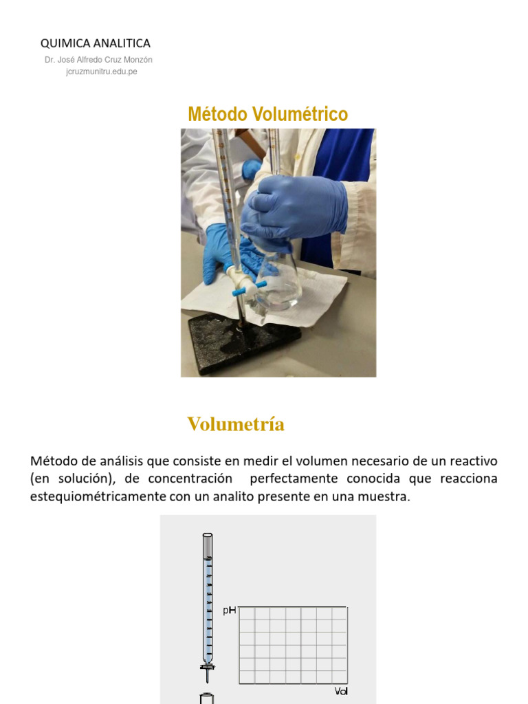 Sesión 11. Método Volumétrico | PDF